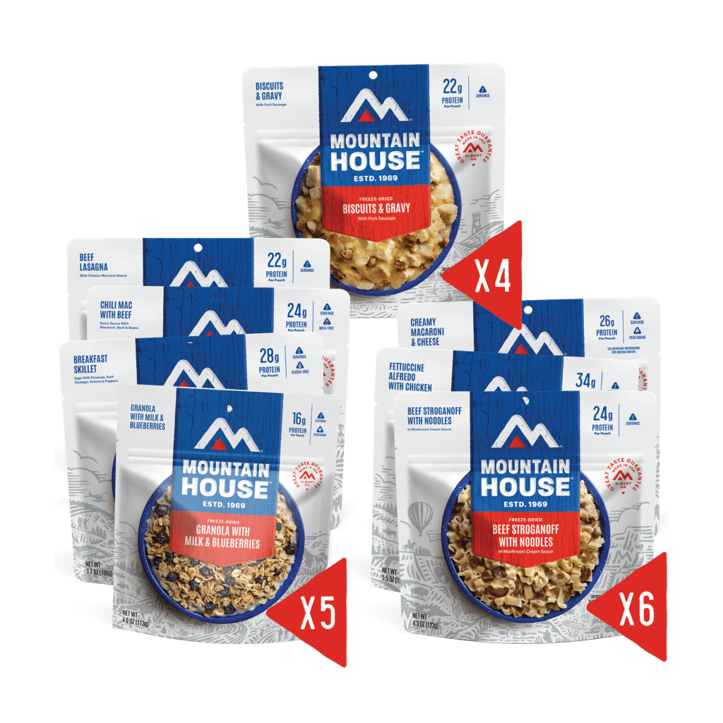 14-Day Emergency Food Pack for Camping and Survival