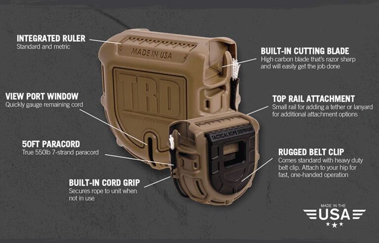 Atwood Rope Tactical Rope Dispenser for Easy Use