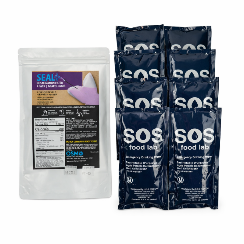 Survival Desalination Kit | Emergency Saltwater Drinking Solution